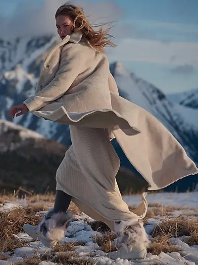 Overland Yvette Shearling Sheepskin Coat