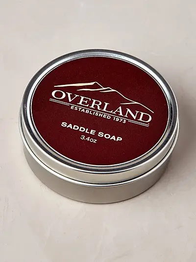 Overland Leather Conditioning And Saddle Soap Set