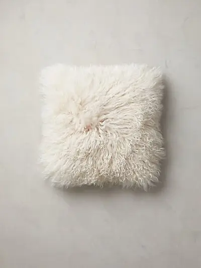 Overland 16" X 16" Tibetan Lamb Pillow - Shell