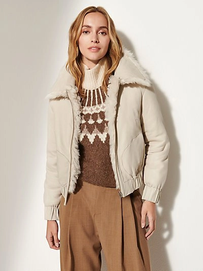 Overland Phoebe Reversible Shearling Jacket