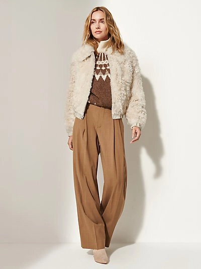 Overland Phoebe Reversible Shearling Jacket