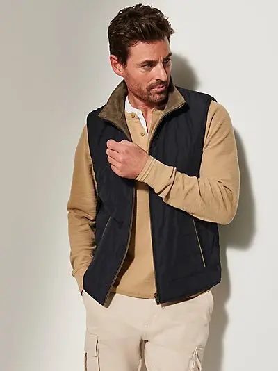Overland Cole Reversible Suede Leather Vest