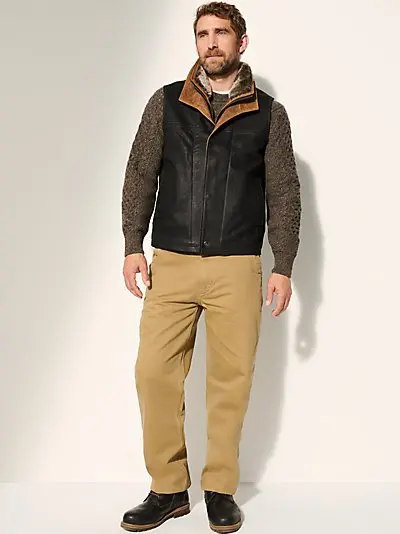 Overland Trekker Leather Vest