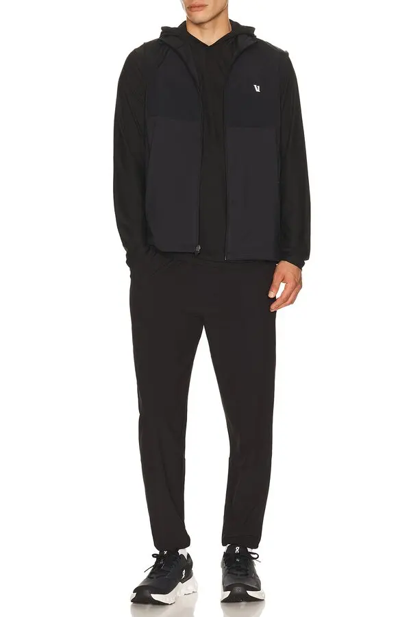Vuori Kore Lined 28 Jogger In Green - Black