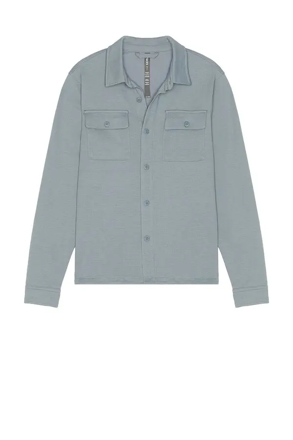 Vuori Waffle Shirt Jacket - Abyss