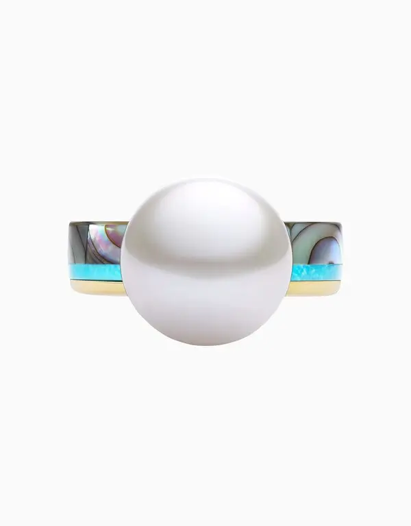 EMILY P. WHEELER Oversized Pearl And Abalone Ring - One-color