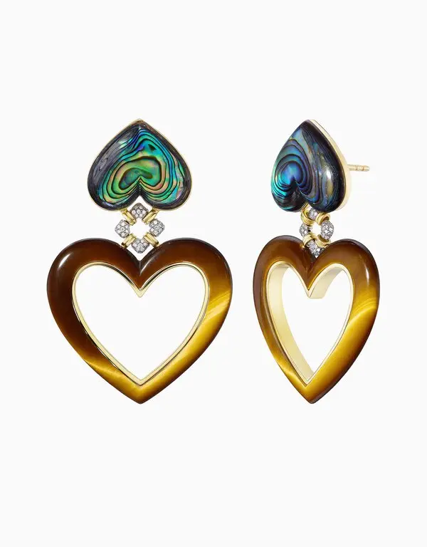EMILY P. WHEELER Heart Flip Earrings - One-color