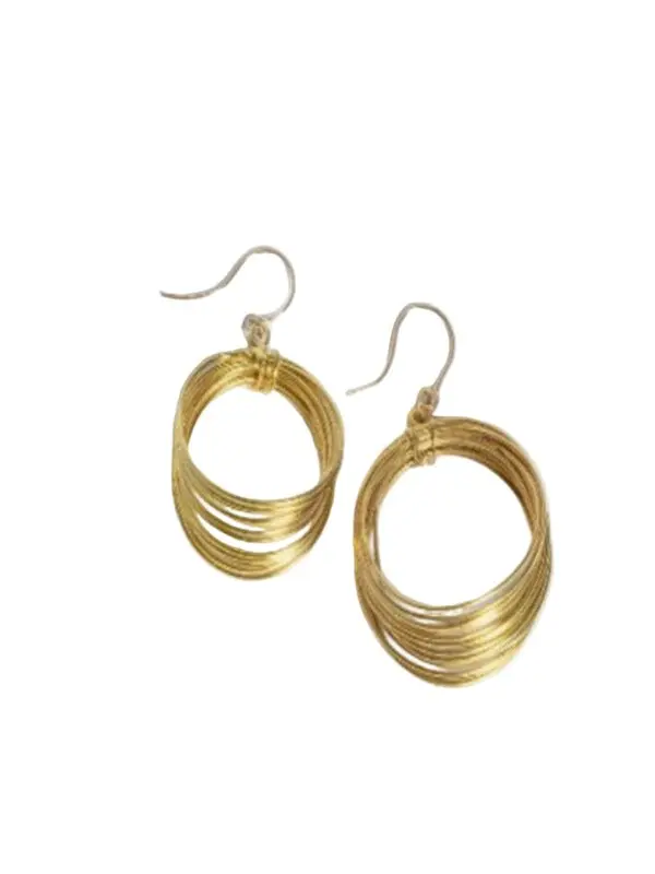 FLORENTIS JEWELLERY 18k Vermeil Multi-hoop Earrings - Gold
