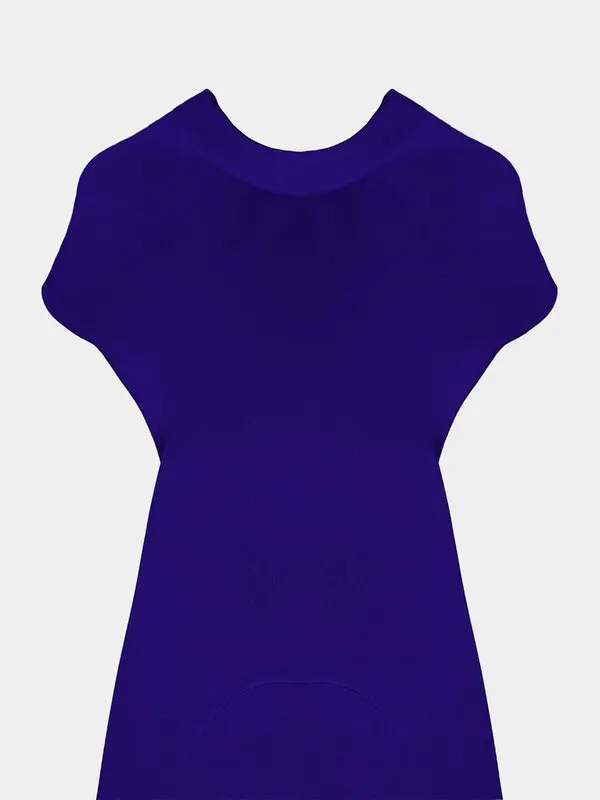 TOM FORD Backless Cap Sleeve Evening Gown