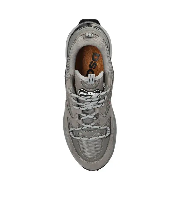 Dsquared2 Lace-up Bubble Sneakers - Grey