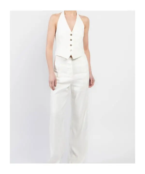 Veronica Beard V-neck Sleeveless Vest