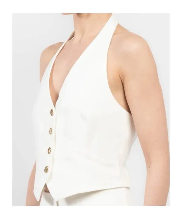 Veronica Beard V-neck Sleeveless Vest