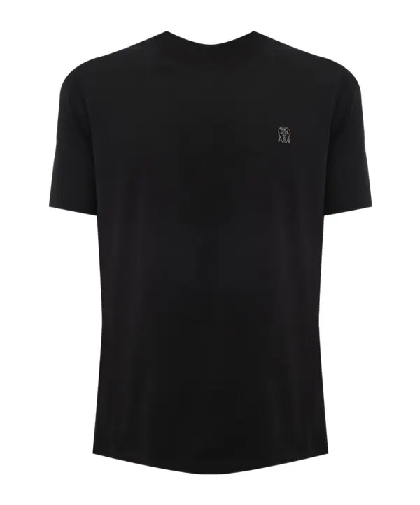 Brunello Cucinelli Logo-embroidered T-shirt