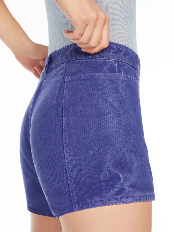 Max Mara Low-rise Denim Shorts