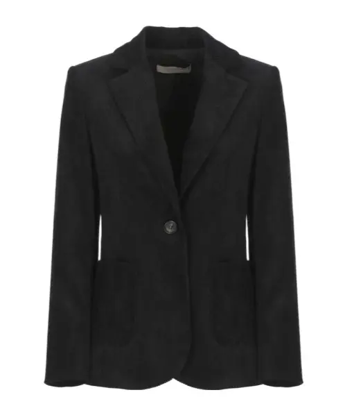 D.exterior Corduroy Blazer Jacket - Black