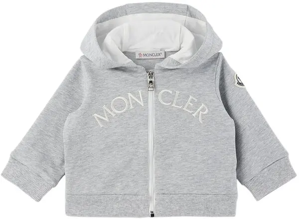 Moncler Embroidered Logo Track Jacket