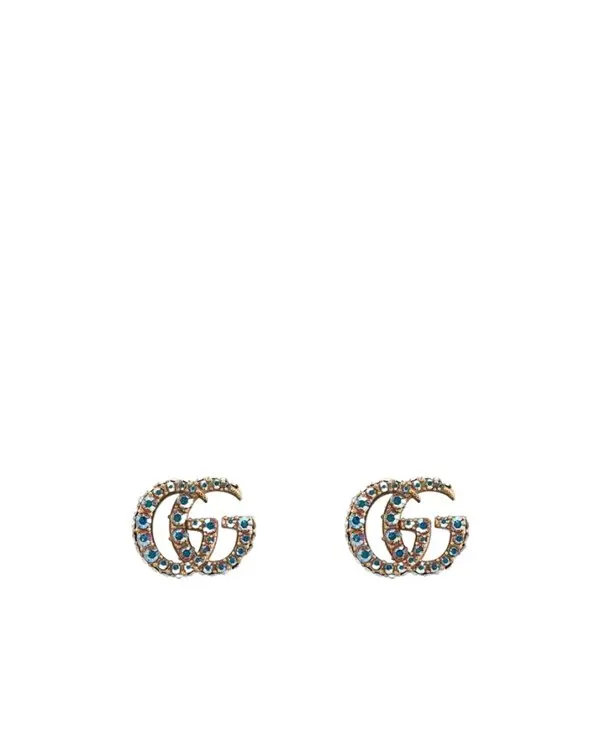 Gucci Gg Crystal Earrings - Multicolor