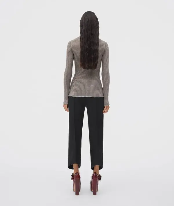 Bottega Veneta Long-sleeved Knitted Sweater