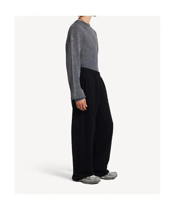 Balenciaga Elastic Waist Wide-leg Sweatpants