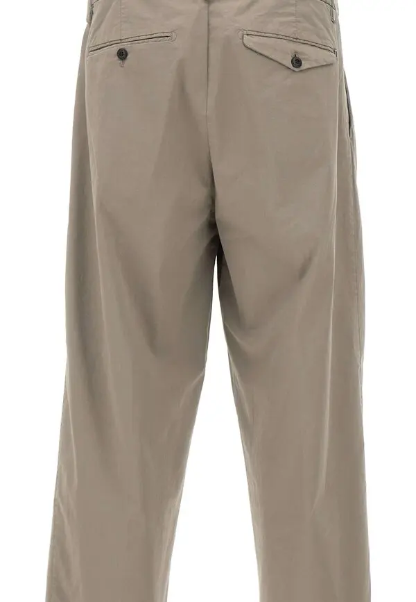DONDUP Cropped Pleated Trousers