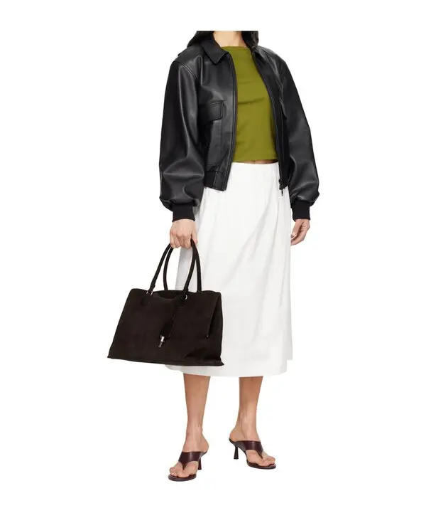 OSOI Shell Brot Double Handle Shoulder Bag