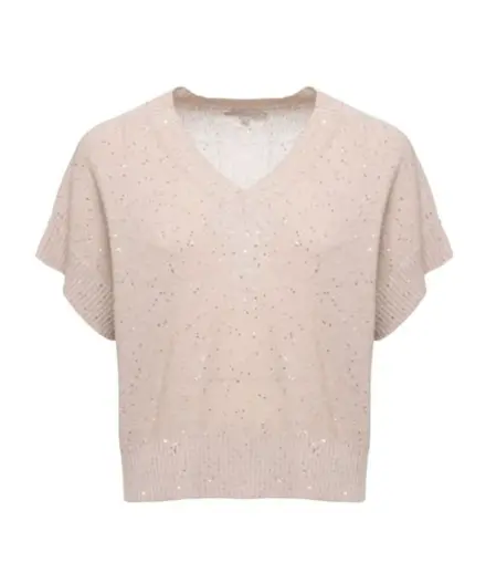 Antonelli Firenze V-neck Sequin Sweater