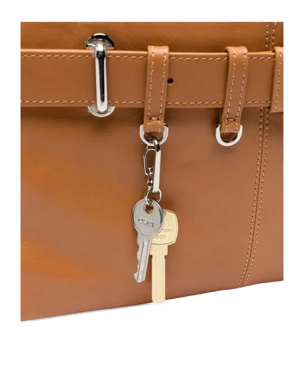 OSOI Brocle Buckle Shoulder Bag - Brown