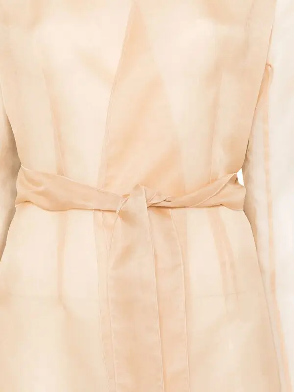 Antonelli Firenze Cinched Waist V-neck Jacket