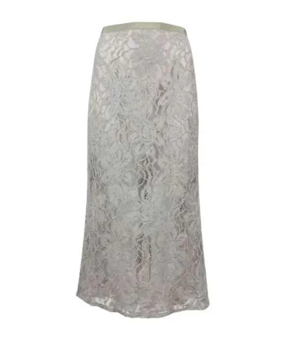 Antonelli Firenze Zipper Skirt With Slit Detail