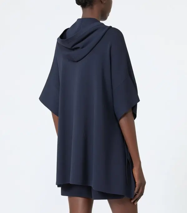 Max Mara Viscose-blend Zip-up Hoodie