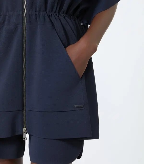 Max Mara Viscose-blend Zip-up Hoodie