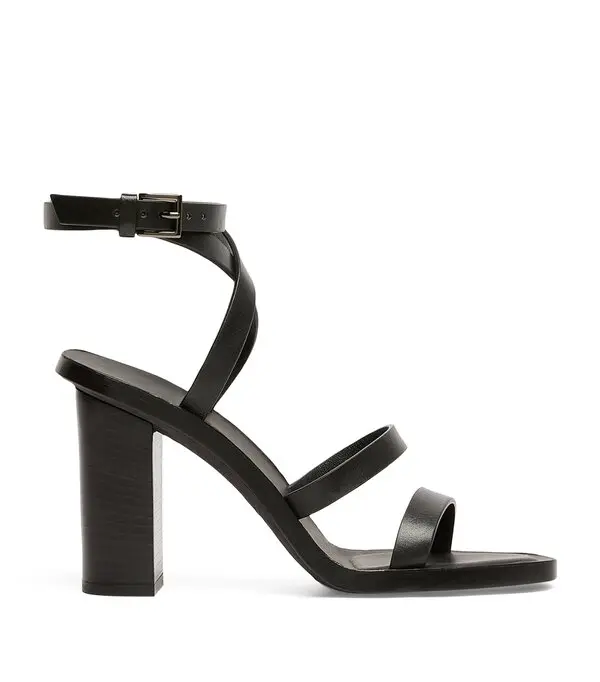 Max Mara Leather Heeled Sandals
