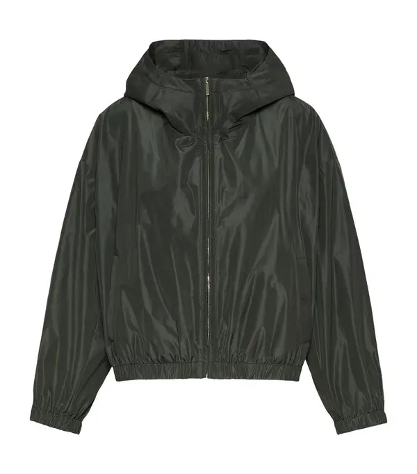 Max Mara Water-repellent Taffeta Jacket - Green