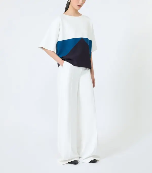Max Mara Colorblock Relaxed Fit T-shirt