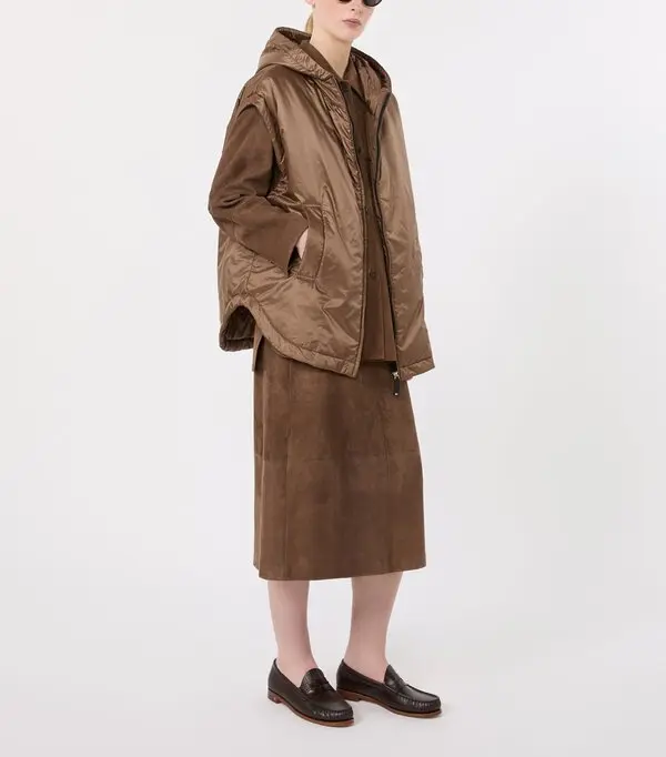 Max Mara Suede Shirt Jacket