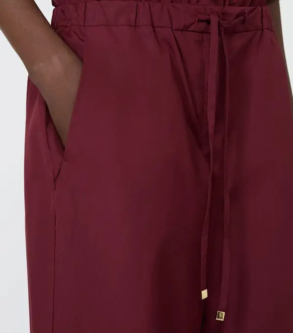 Max Mara Drawstring Wide-leg Trousers
