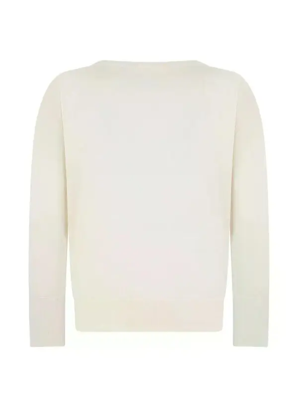 SLOWEAR Drop-shoulder Fine-knit Sweater