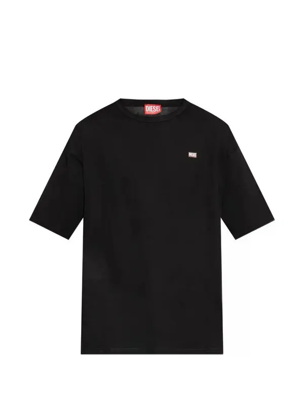 DIESEL® Logo-detail T-shirt - Black
