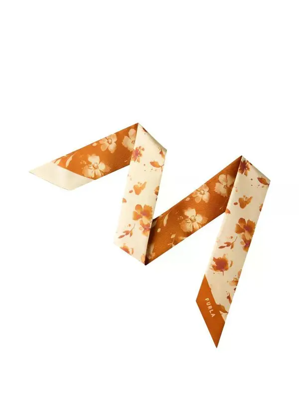 Furla Metropolis Floral-print Scarf