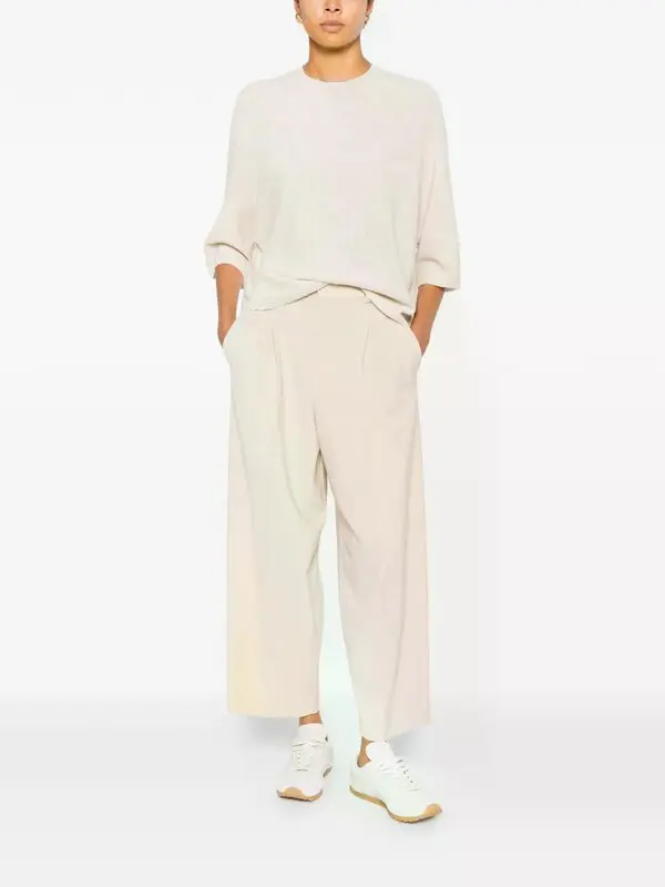 Fabiana Filippi Ivory T-shirt - Neutrals