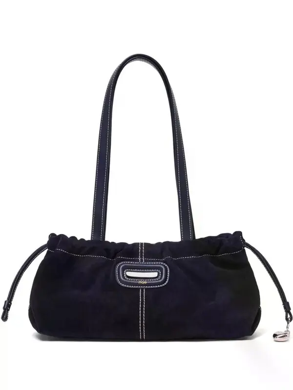 Maje Milpli Gazette Shoulder Bag - Blue