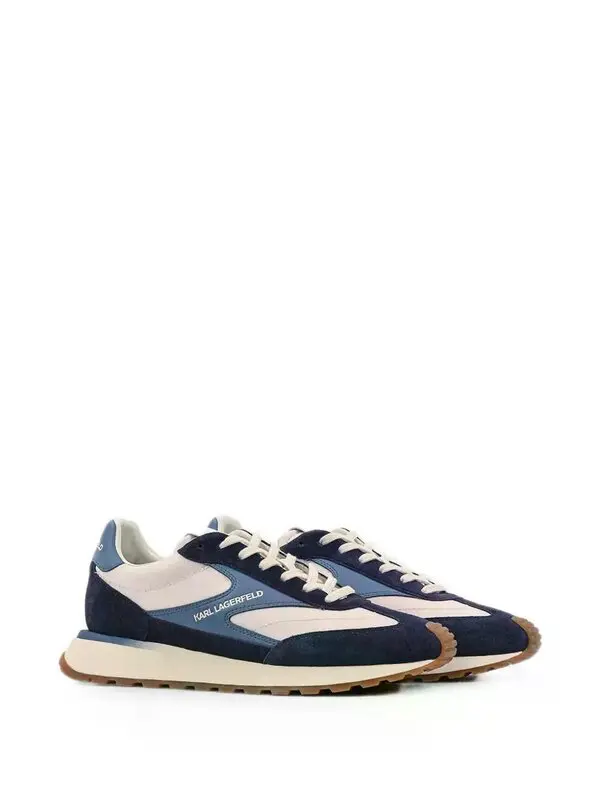 Karl Lagerfeld Kairo Panelled Sneakers - Blue