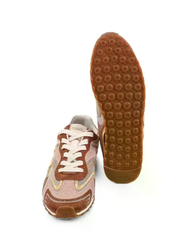 Karl Lagerfeld Logo Embroidered Sneakers