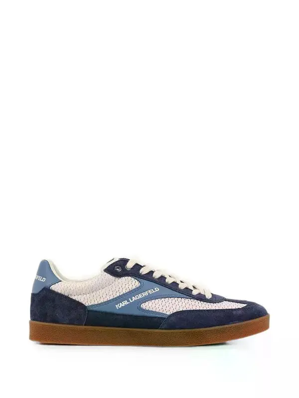 Karl Lagerfeld Panelled Sneakers - Blue