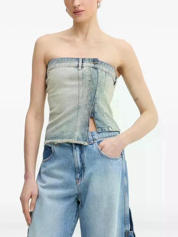 Armani Exchange Asymmetric Hem Top