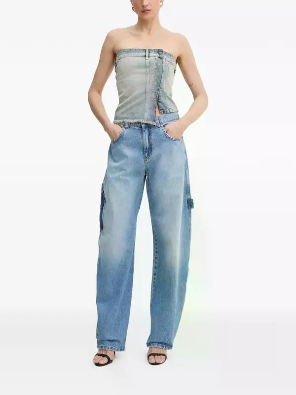 Armani Exchange Asymmetric Hem Top
