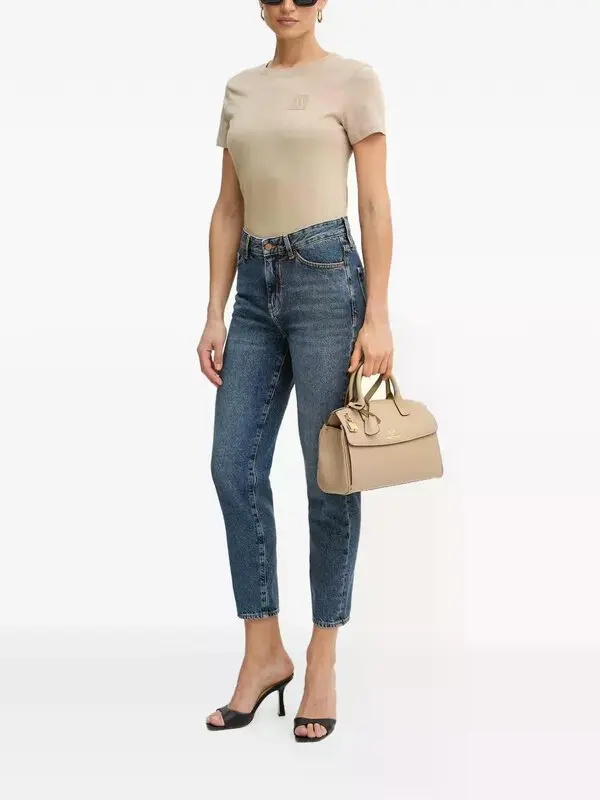 Armani Exchange Logo Patch Jeans