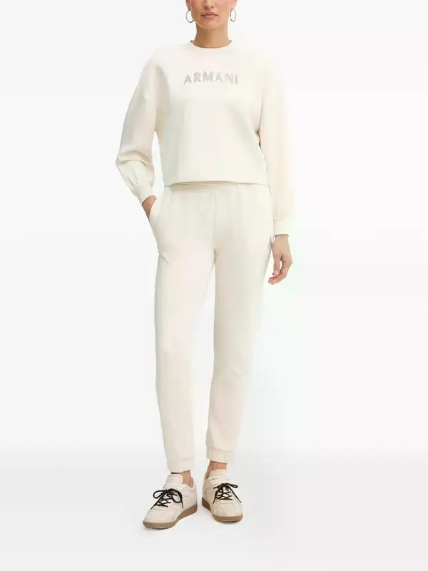 Armani Exchange Logo Patch Track Pants