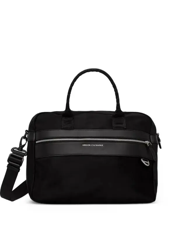 Armani Exchange Logo-plaque Laptop Bag