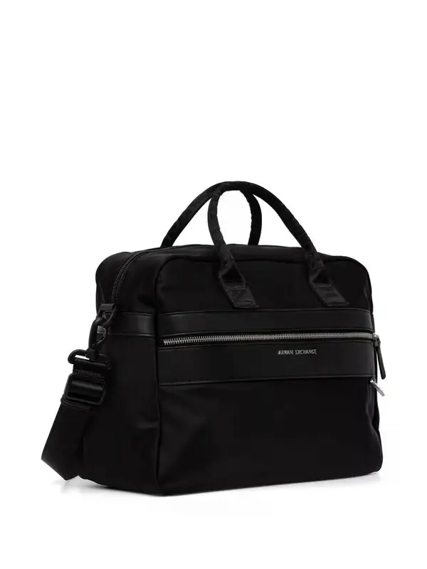 Armani Exchange Logo-plaque Laptop Bag
